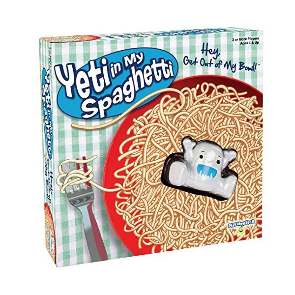 ボードゲーム 英語 アメリカ 海外ゲーム 6958 Yeti in My Spaghetti Family Game, Board Games for Kids Ages 4, 5, 6, 7, 8, Kids Board Games, P...