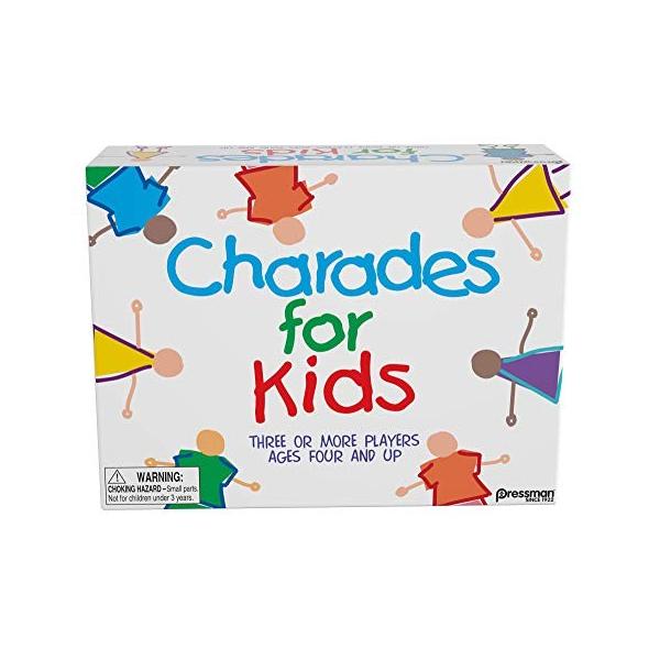 ボードゲーム 英語 アメリカ 海外ゲーム 3009-12 Pressman Charades for Kids - The 'No Reading Required' Family Game, 5"海外限定品を迅速輸入！5〜15営業日にて発...