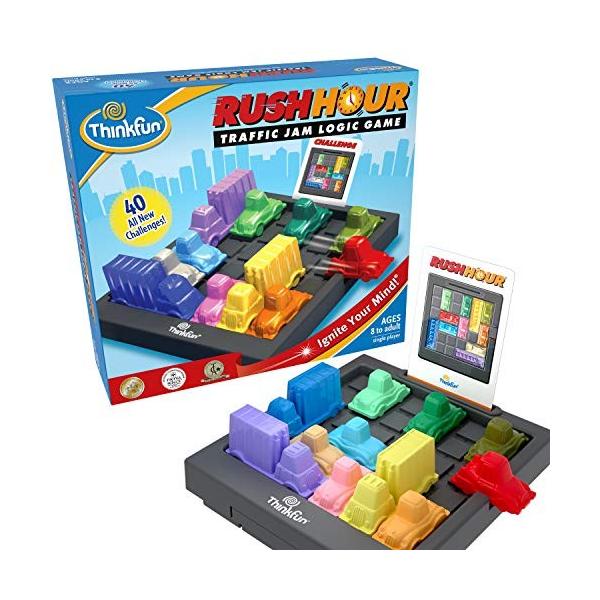 ボードゲーム 英語 アメリカ 海外ゲーム 44005000 ThinkFun Rush Hour Traffic Jam Brain Game and STEM Toy for Boys and Girls Age 8 and Up ? T...