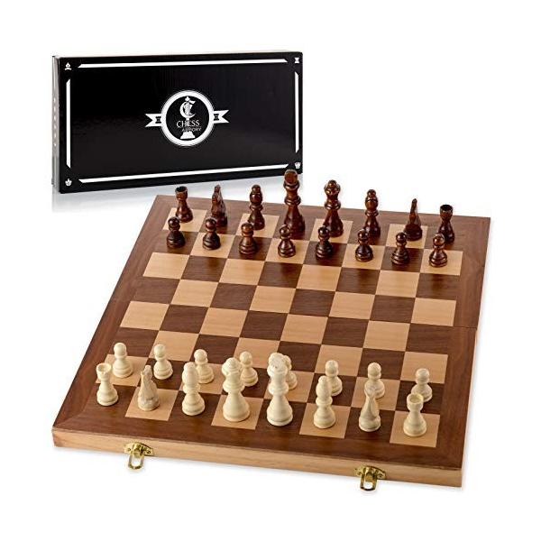 チェスアーモリー Chess Armory 15インチ 木製チェスセット 収納用フェルトゲームボード フェルトインテリアボードゲーム 英語 アメリカ 海外ゲーム LXSGF0715001 Chess Armory 15 Inch Woode...