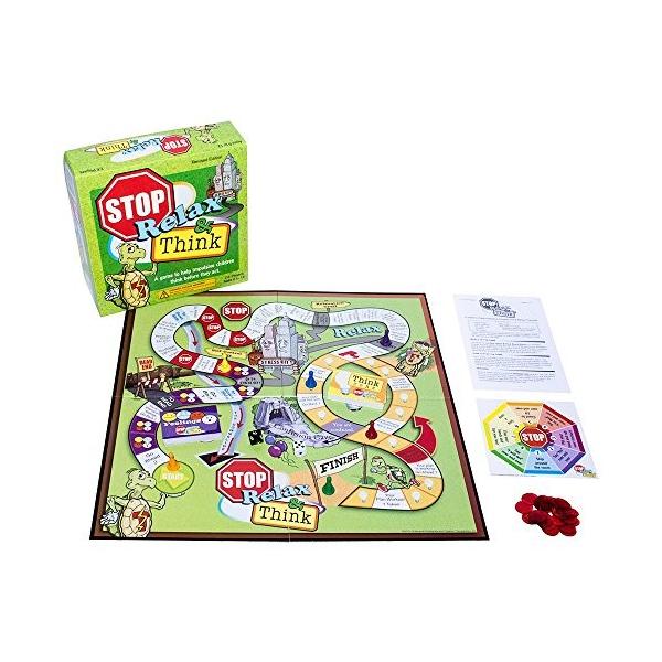 ボードゲーム 英語 アメリカ 海外ゲーム 43223-141 Stop, Relax &amp; Think: A Game to Help Impulsive Children Think Before They Act海外限定品を迅速輸...