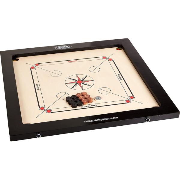 ボードゲーム 英語 アメリカ 海外ゲーム Classic-Kids Surco Classic Kids Size Carrom Board with Coins and Striker, 4mm海外限定品を迅速輸入！5〜15営業日にて発送...