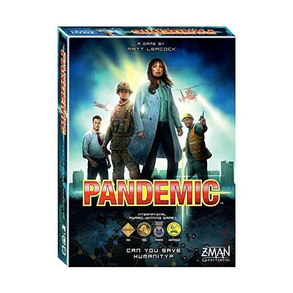 パンデミック PANDEMIC プレイヤーがチームを作り世界中の感染症を治療、治療のための材料を収集する ボードゲーム テーブルゲーム 2-4人ボードゲーム 英語 アメリカ 海外ゲーム ZMG71100 Pandemic Board Gam...