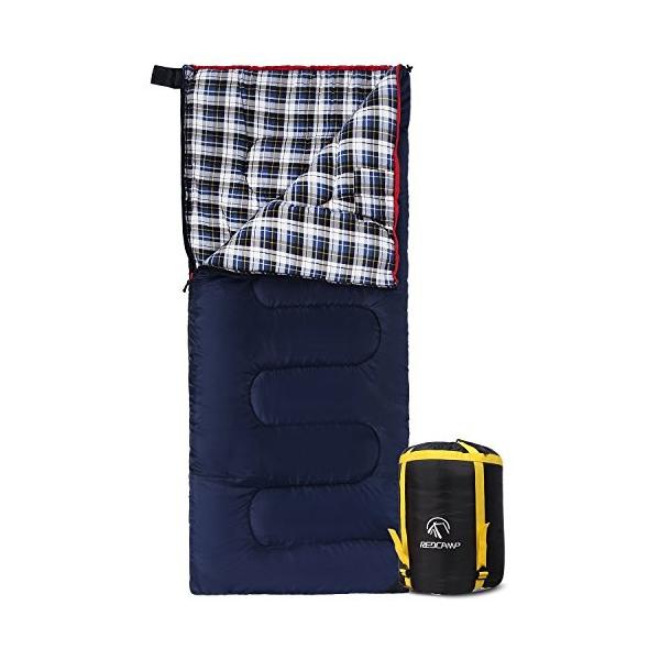 アウトドア キャンプ スリーピングバッグ アメリカ FBA_RC11061 REDCAMP Outdoors Cotton Flannel Sleeping bag for Camping Hiking Climbing Backpacki...