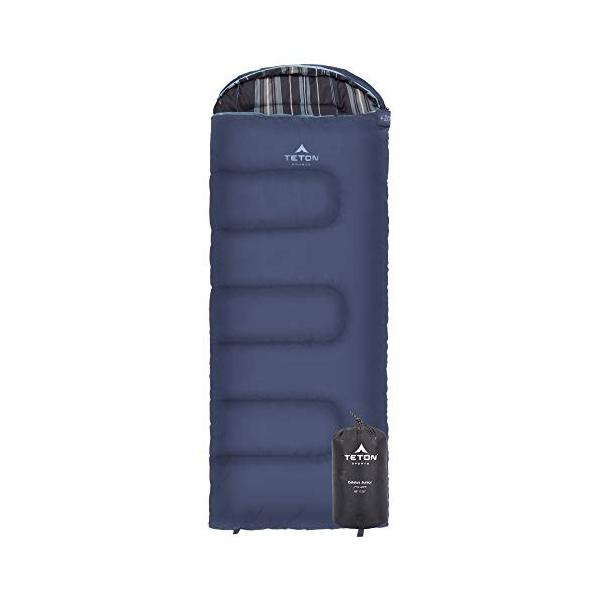 アウトドア キャンプ スリーピングバッグ アメリカ 1014L TETON Junior, 20 Degree Sleeping Bag. Finally, Sleeping Bag for Boys, Girls, all Kids, W...