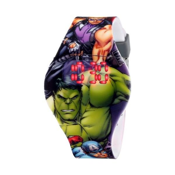 腕時計 マーベルコミック アメコミ キッズ AVG1518 Marvel The Avengers Kids' AVG1518 Digital Display Analog Quartz Grey Watch海外限定品を迅速輸入！5〜15営...