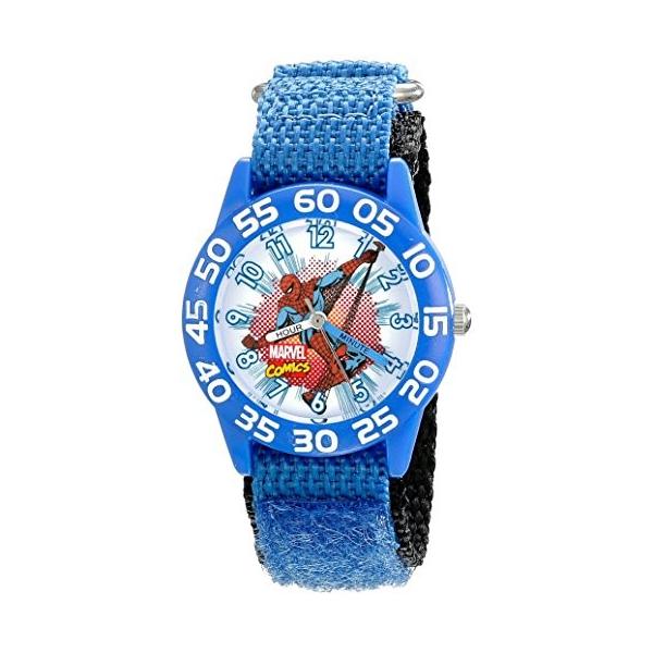 腕時計 マーベルコミック アメコミ キッズ W001721 Marvel Kids' W001721 Spider-Man Analog Display Analog Quartz Blue Watch海外限定品を迅速輸入！5〜15営業日に...