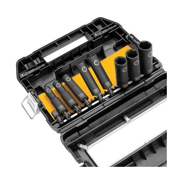 デウォルト 工具 ビットセット プラスドライバー マイナスドライバー DW22838 DEWALT Impact Socket Set, SAE, 3/8-Inch, 10-Piece (DW22838)海外限定品を迅速輸入！5〜15営業日...