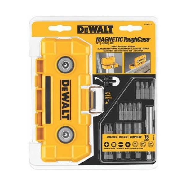 デウォルト DEWALT インパクトドライバー ビットセット 15ピース 工具セット DWMTC15デウォルト 工具 ビットセット プラスドライバー マイナスドライバー DWMTC15 DEWALT Impact Driver Bit Se...