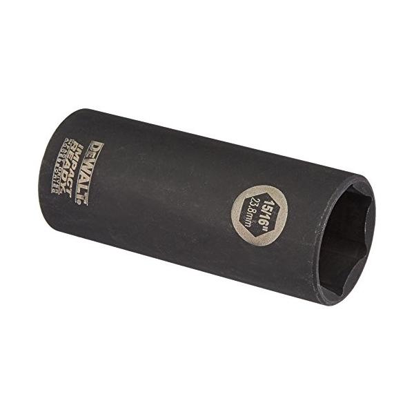 デウォルト 工具 ビットセット プラスドライバー マイナスドライバー DW22932 DEWALT DW22932 15/16-Inch IMPACT READY Deep Socket for 1/2-Inch Drive海外限定品を迅速...