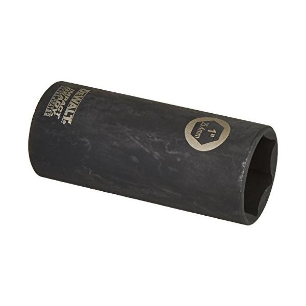 デウォルト 工具 ビットセット プラスドライバー マイナスドライバー DW22942 DEWALT DW22942 1-Inch IMPACT READY Deep Socket for 1/2-Inch Drive,Black海外限定品を...