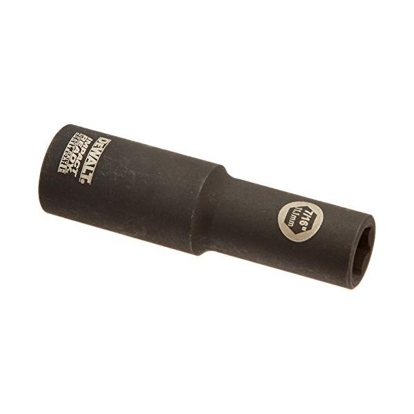 デウォルト 工具 ビットセット プラスドライバー マイナスドライバー DW22852 DEWALT DW22852 7/16-Inch IMPACT READY Deep Socket for 1/2-Inch Drive海外限定品を迅速輸...