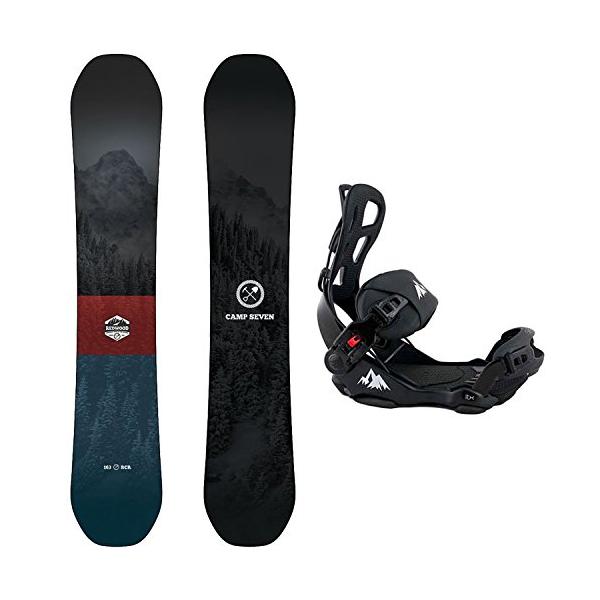 スノーボード ウィンタースポーツ キャンプセブン 2017年モデル2018年モデル多数 Redltxonly2 Package-Camp Seven Redwood Snowboard 153 cm-System LTX Binding l...