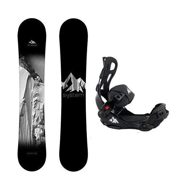 スノーボード ウィンタースポーツ システム 2017年モデル2018年モデル多数 timpxltx3 Package-System Timeless Snowboard 158 cm Wide-System LTX Binding Larg...
