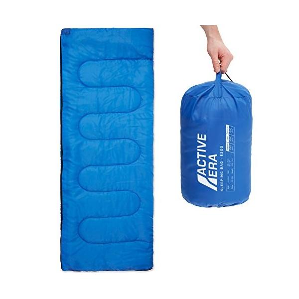 アウトドア キャンプ スリーピングバッグ アメリカ FBA_SB-E200 Active Era Ultra Lightweight Sleeping Bag Indoor &amp; Outdoor - Compact, Ultralig...