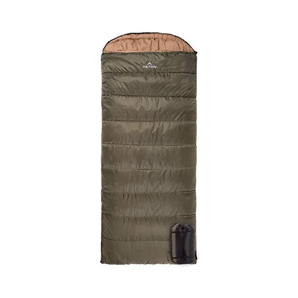 アウトドア キャンプ スリーピングバッグ アメリカ 129R TETON Sports Celsius XL +20F Sleeping Bag; Great for Family Camping; Free Compression Sac...
