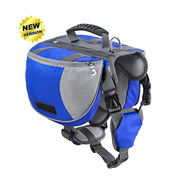 ドッグパック 海外正規品 並行輸入品 アメリカ直輸入 登山 ハンティング ハイキング 散歩 犬 Spo-0211 Lifeunion Adjustable Service Dog Supply Backpack Saddle Bag for...