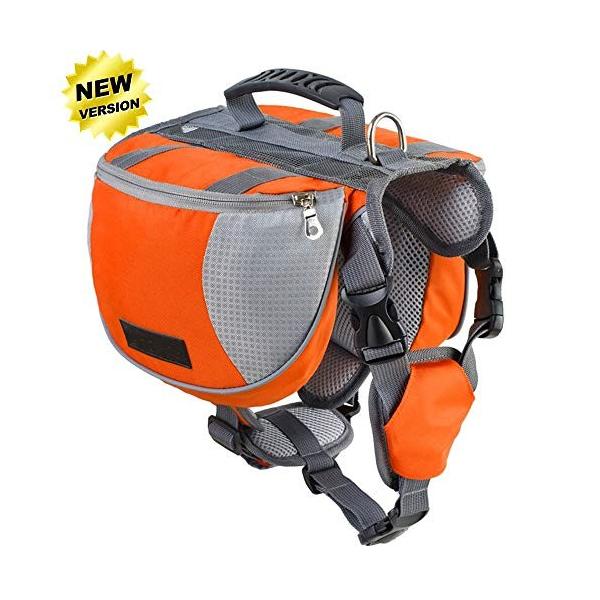 ドッグパック 海外正規品 並行輸入品 アメリカ直輸入 登山 ハンティング ハイキング 散歩 犬 LF20170428 Lifeunion Adjustable Service Dog Supply Backpack Saddle Bag f...
