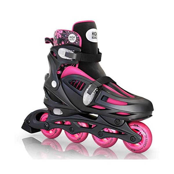 インラインスケート 海外正規品 並行輸入品 アメリカ直輸入 HBRB-1 Inline Skates for Girls and Boys, Skates with Gel Wheels Adjustable Sizing for Adul...