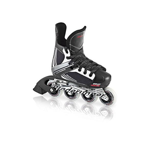 インラインスケート 海外正規品 並行輸入品 アメリカ直輸入 0T200100 741 4 Bladerunner by Rollerblade Dynamo Jr Size Adjustable Hockey Inline Skate, B...