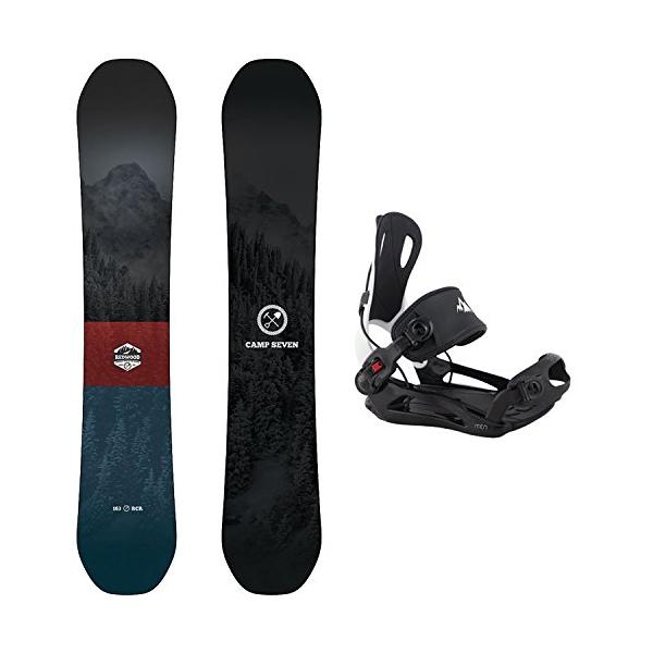 スノーボード ウィンタースポーツ キャンプセブン 2017年モデル2018年モデル多数 redmtnonly13 Package-Camp Seven Redwood Snowboard 160 cm-System MTN Binding ...