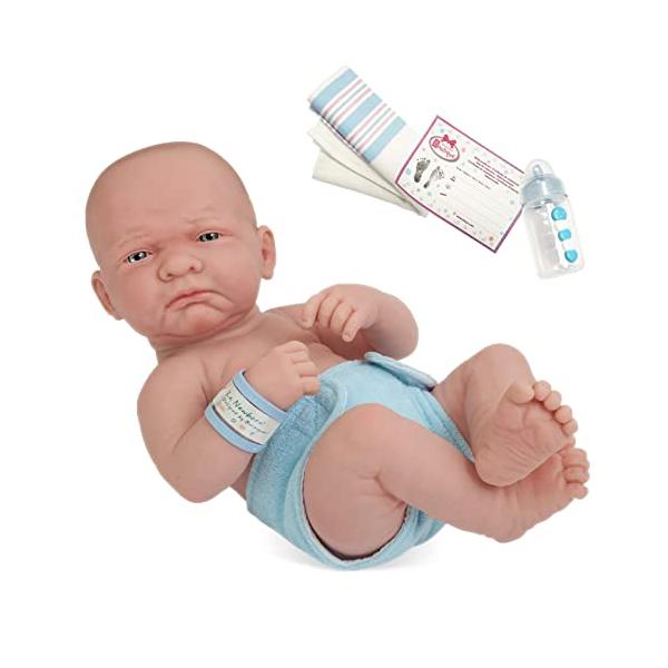 ジェーシートイズ 赤ちゃん おままごと ベビー人形 18500 JC Toys, La Newborn First Day | Anatomically Correct Real Boy Baby Doll | 14" All-Vinyl ...