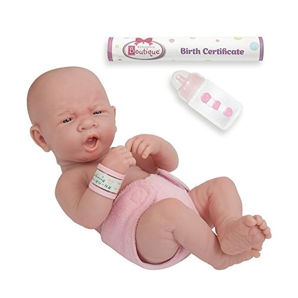 ジェーシートイズ 赤ちゃん おままごと ベビー人形 18505 JC Toys La Newborn Boutique - Realistic 14" Anatomically Correct Real Girl Baby Doll ???...