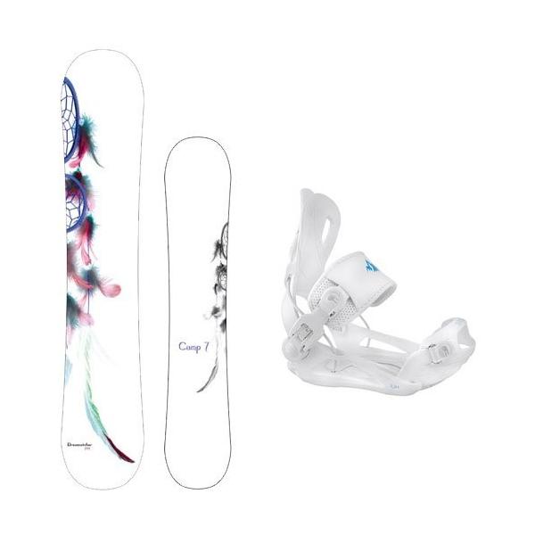 スノーボード ウィンタースポーツ キャンプセブン 2017年モデル2018年モデル多数 Dreamcatcher lux1 Package-Camp Seven Dreamcatcher Snowboard 139 cm-System Lu...