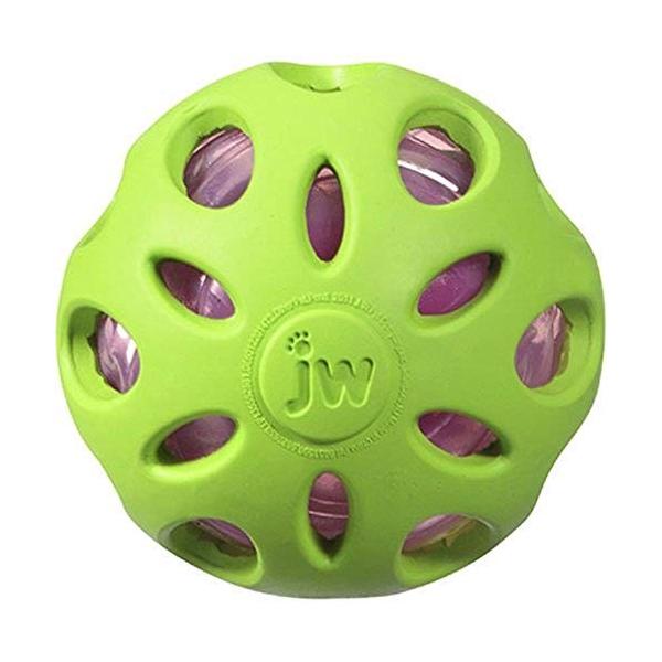犬おもちゃ ドッグトイ トレーニング 47014 Petmate Crackle Heads Crackle Ball Crunchy Noise Chew Fetch Toy for Dogs Assorted Colors, Mediu...