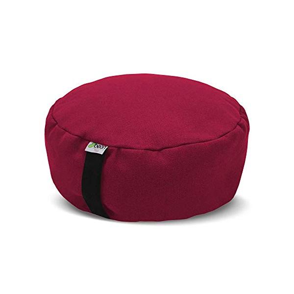 ヨガ フィットネス 20DHRD BEAN PRODUCTS HEMP Zafu Meditation Cushion for Sitting on Floor, Hemp Yoga Pillow, Zafu Meditation Pill...