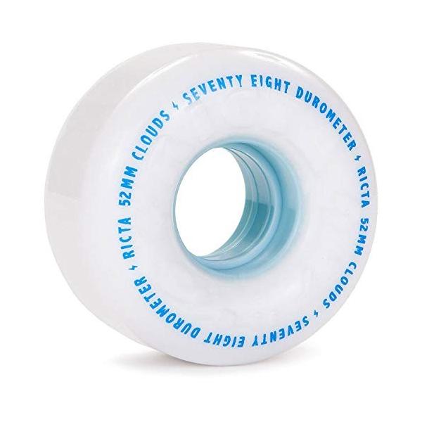 ウィール タイヤ スケボー スケートボード 海外モデル 直輸入 RIWH062 RICTA 56mm Clouds White 78a Skateboard Wheels - White海外限定品を迅速輸入！5〜15営業日にて発送します。商...