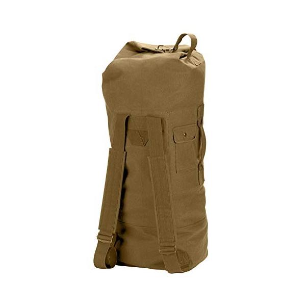 ミリタリーバックパック タクティカルバックパック サバイバルゲーム サバゲー アメリカ 3426 Rothco Canvas Double Strap Duffle Bag: 89.6L Capacity for Durability an...