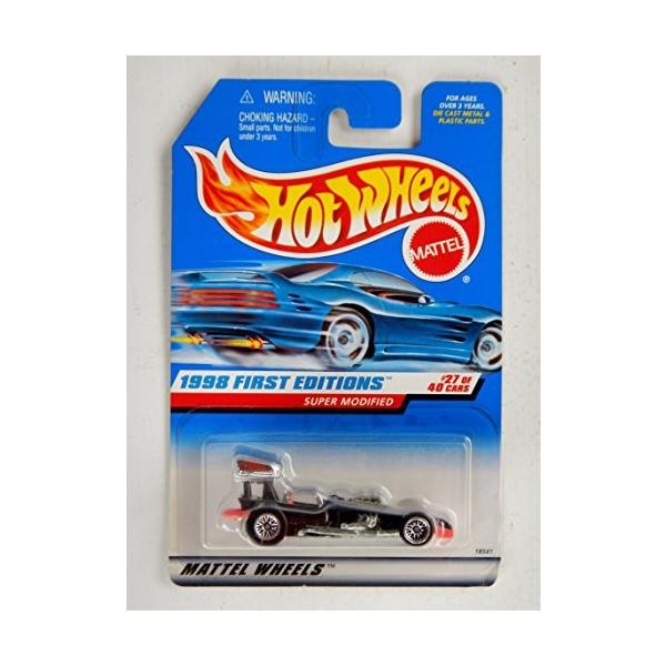 ホットウィール マテル ミニカー ホットウイール 18541 1998 - Mattel / Hot Wheels - Super Modified (Black) - 1998 First Editions #27 of 40 Cars ...