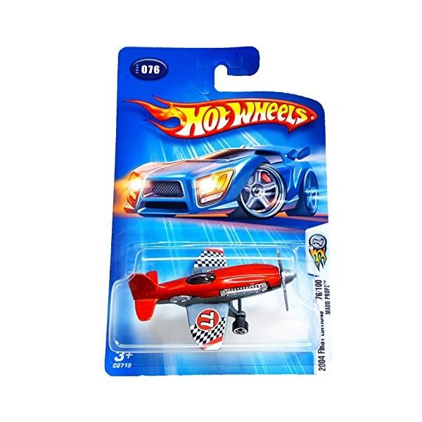 ホットウィール マテル ミニカー ホットウイール C2719-0715 Hot Wheels 2004 First Editions Madd Propz (Airplane) 76/100, Red海外限定品を迅速輸入！5〜15営業日にて...