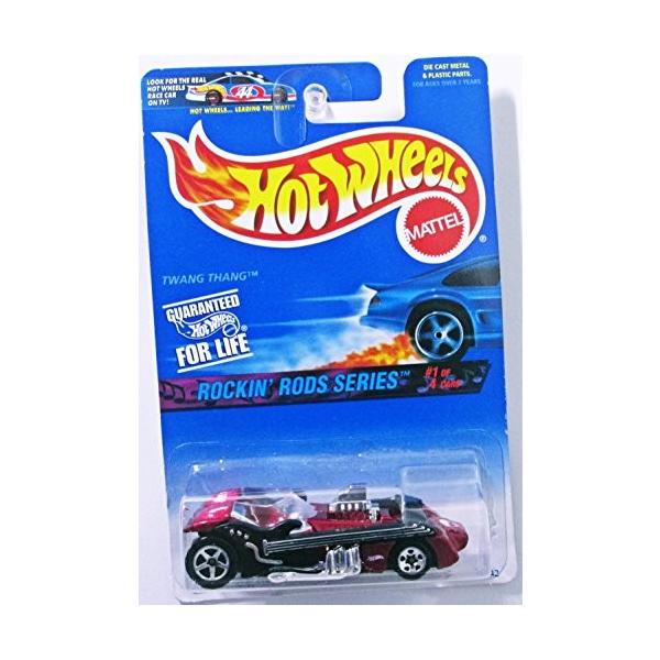 ホットウィール マテル ミニカー ホットウイール 43224-4477 Hot Wheels 1996 164 Rockin Rods Series 1 of 4 Twang Thang Guitar Car Style Die Cast ...