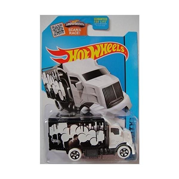 ホットウィール マテル ミニカー ホットウイール CFH50 Hot Wheels 2015 HW City Hiway Hauler 2 (Box Truck) 28/250, White and Black海外限定品を迅速輸入！5〜15...