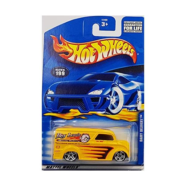 ホットウィール マテル ミニカー ホットウイール  Hot Wheels Big Lou's Speedy Delivery #199 - Dairy Delivery Van - Car - Toy Car - Children's To...