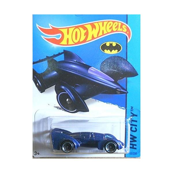 ホットウィール Hot Wheels HWシティ 65/250 バットマン バットモービル ビークル ミニカーホットウィール マテル ミニカー ホットウイール CFL46 Hot Wheels, 2015 HW City, Batman L...