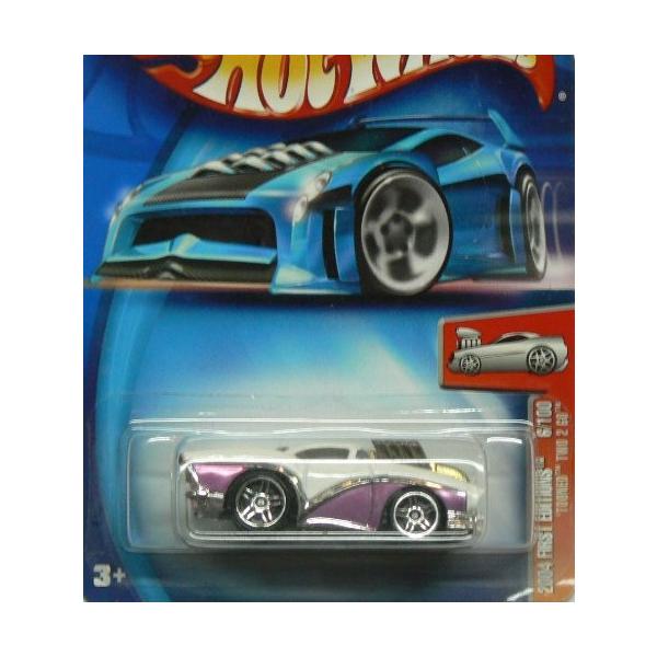 ホットウィール マテル ミニカー ホットウイール B3557 Mattel Hot Wheels 2004 First Editions 1:64 Scale White Tooned 2 To Go Die Cast Car #006海外...