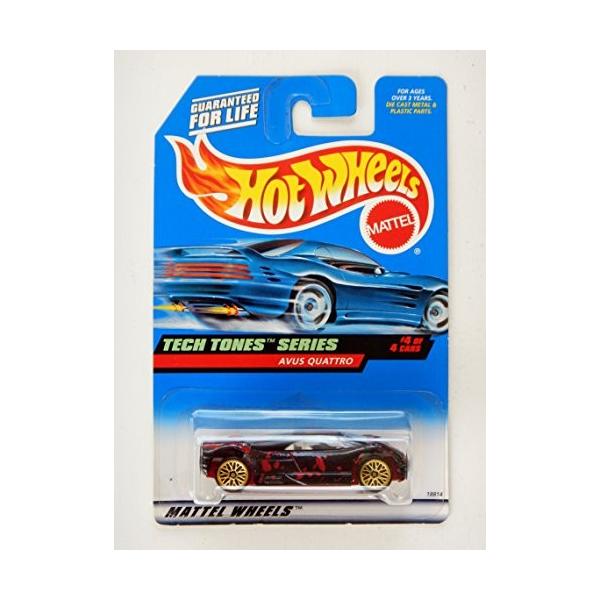 ホットウィール マテル ミニカー ホットウイール  Hot Wheels 1998 748 red AVUS QUATTRO TECH TONES SERIES 4 of 4 1:64 Scale Die-cast Collectible ...