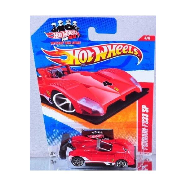 ホットウィール マテル ミニカー ホットウイール 1 Hot Wheels Ferrari F333 SP, 4/6, Thrill Racers - Raceway, Color Red, 220/244, 1:64 Scale海外限定品...