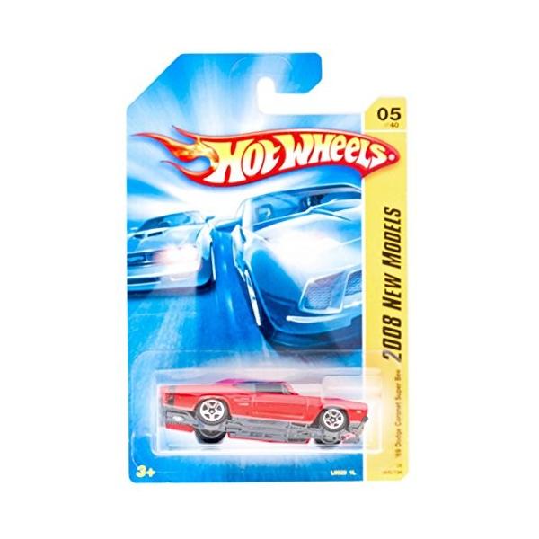 ホットウィール マテル ミニカー ホットウイール L9920 Hot Wheels 2008 005 5 New Models '69 Dodge Coronet Super Bee Red 1:64 Scale Die Cast Coll...