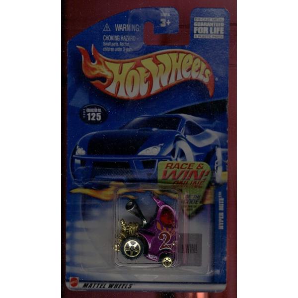 ホットウィール マテル ミニカー ホットウイール 55010 Hot Wheels 2002-158 PURPLE 125 Hyper Mite 1:64 Scale海外限定品を迅速輸入！5〜15営業日にて発送します。型番：55010関連：...