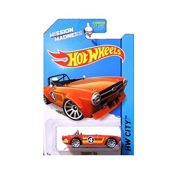 ホットウィール マテル ミニカー ホットウイール 1 Hot wheels Mission Madness Triumph TR6 RARE special scavenger hunt edition vehicle 4/4 hw cit...