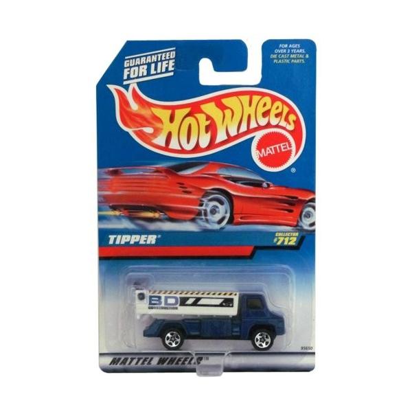 ホットウィール マテル ミニカー ホットウイール 1 Hot Wheels 1998 1:64 Scale Blue Tipper Die Cast Truck Collector #712海外限定品を迅速輸入！5〜15営業日にて発送します...