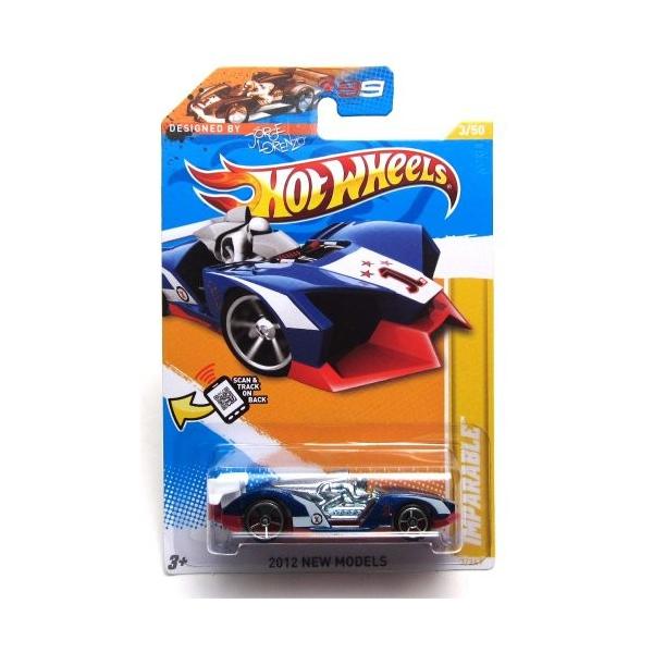 ホットウィール マテル ミニカー ホットウイール HW_2012_IMPRBL Hot Wheels 2012 New Models 3/50 Imparable Red, White and Blue海外限定品を迅速輸入！5〜15営業日に...