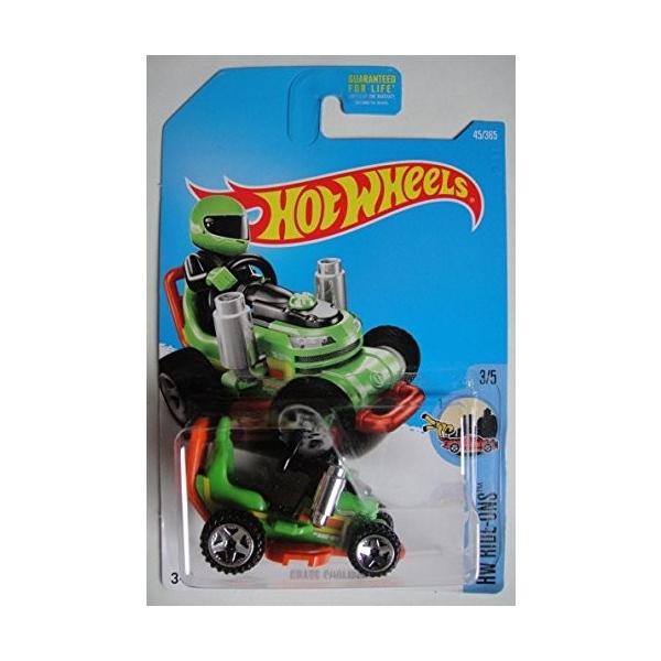ホットウィール マテル ミニカー ホットウイール DTY39 Hot Wheels 2017 HW Ride-Ons Grass Chomper (Ride-On Lawnmower) 45/365, Green海外限定品を迅速輸入！5〜1...