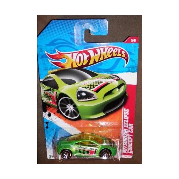 ホットウィール Hot Wheels 三菱 ミツビシ エクリプス コンセプトカー 6/5 221/244 ビークル ミニカーホットウィール マテル ミニカー ホットウイール  2011 Mitsubishi Eclipse Concept ...