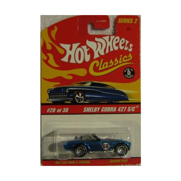 ホットウィール マテル ミニカー ホットウイール J2776 Hot Wheels Classics Series 2 #20 of 30 Shelby Cobra 427 S/C BLUE 1:64 Scale海外限定品を迅速輸入！5〜1...
