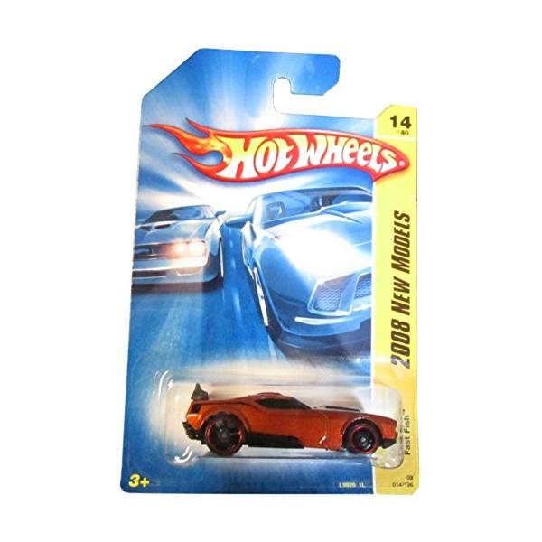 ホットウィール マテル ミニカー ホットウイール 14 Hot Wheels 2008 014 New Models Fast Fish Dark Orange 2008 14 1:64 Scale海外限定品を迅速輸入！5〜15営業日にて発...
